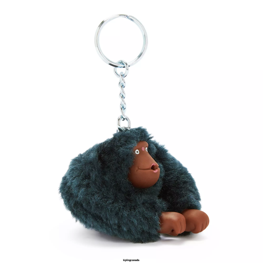 Women Keychains Kipling True Blue Tonal Sven Small Monkey Keychain ...