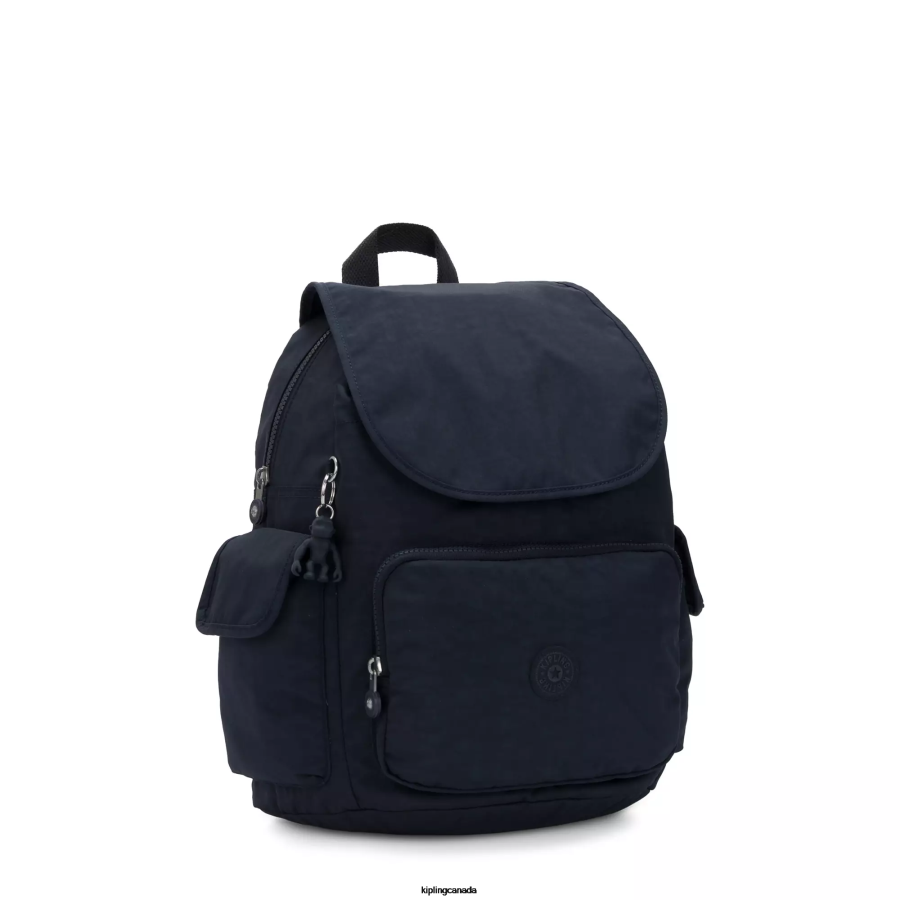 Women Fashion Backpacks Kipling Blue Bleu City Pack Backpack FHZD353 ...